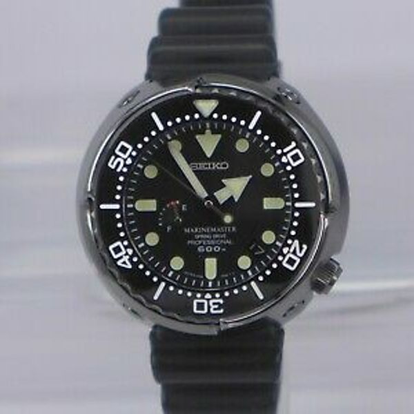 Seiko Prospex Marinemaster Spring Drive tuna 600m Titanium diver watch ...