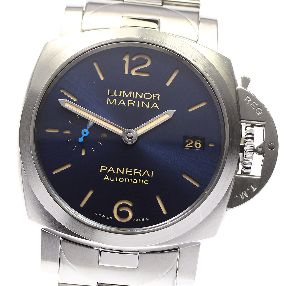 ★With box and warranty card [PANERAI] Panerai Luminor Marina Small ...