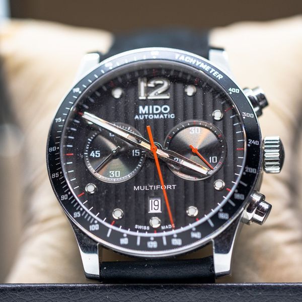 Mido Men's M0256273606100 Multifort 44mm Automatic Watch | WatchCharts ...