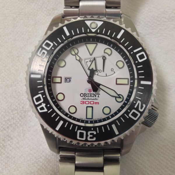 FS: ORIENT PRO SATURATION WV0121EL WHITE FACE *LNIB* | WatchCharts