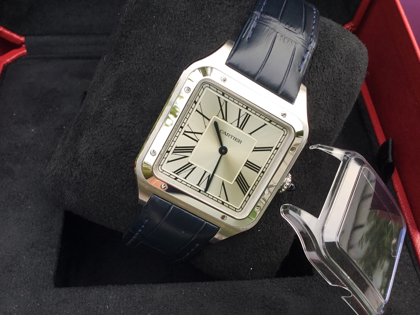 FS: Cartier Santos Dumont XL WSSA0032 | WatchCharts