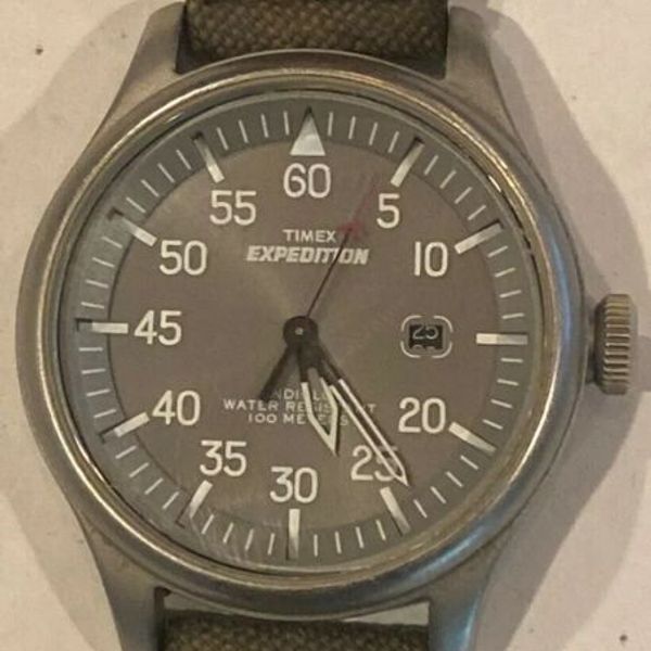 Timex Mens Expedition 100m Running Watch Grey Face 905 W3 | WatchCharts ...