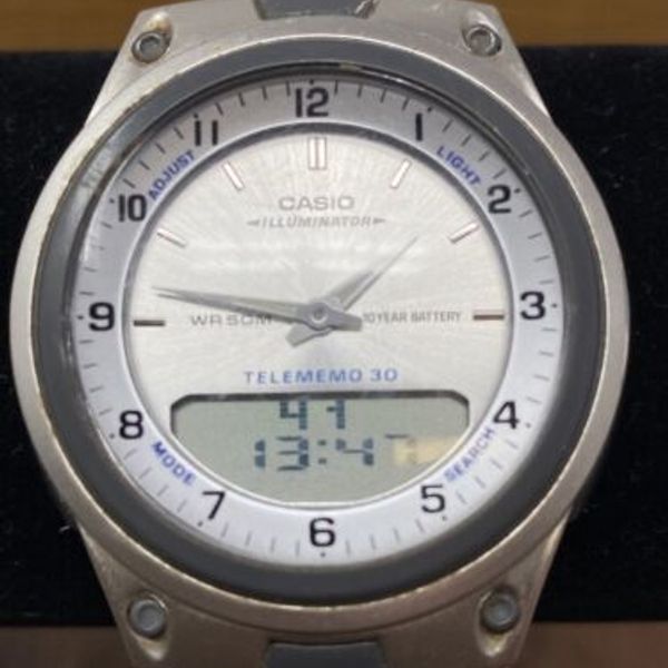 Casio AW80, Telememo 30 Watch, 10 Year Battery | WatchCharts Marketplace