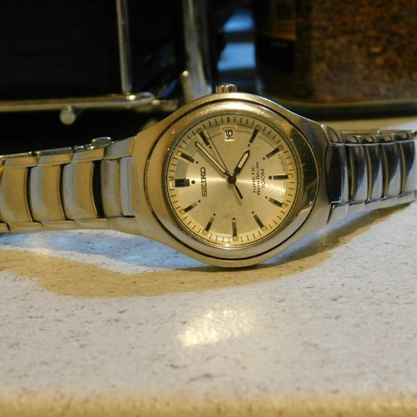 Seiko Kinetic Auto Relay Gents 5J22 0AA0 Watch. Box & Papers | WatchCharts Marketplace