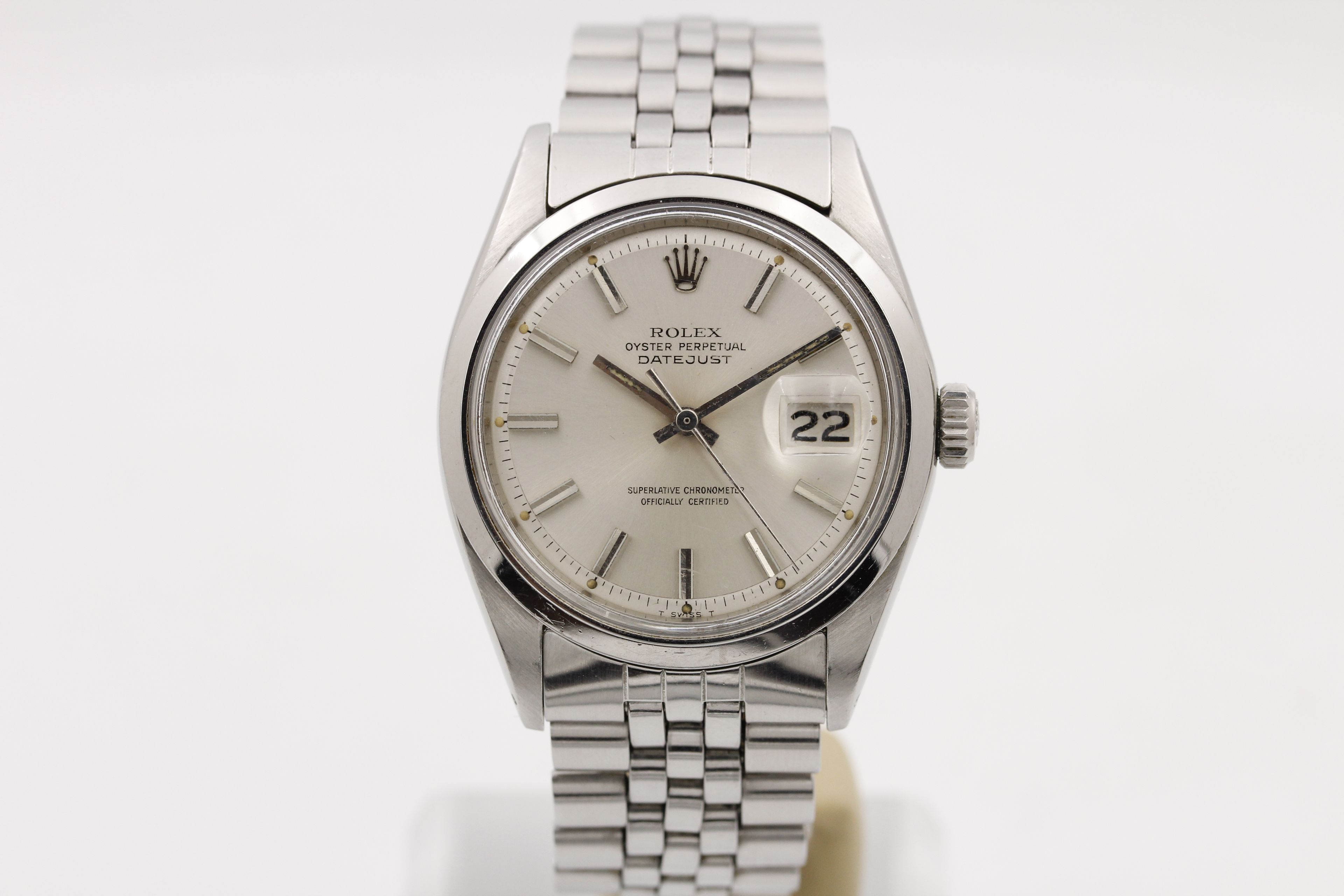 FSOT: ROLEX 1600 Vintage Datejust 36mm - Silver Dial - 1969 | WatchCharts