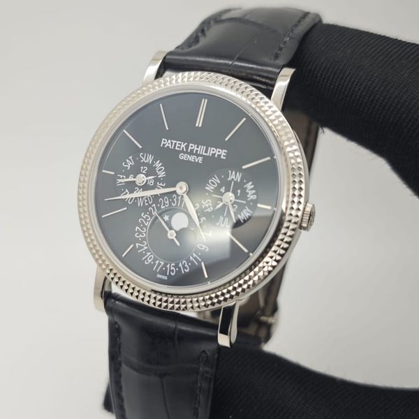 2021 Patek Philippe Perpetual Calendar Grand 5139G-010 Black White Gold ...