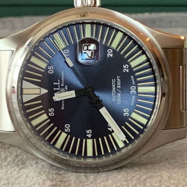 FS: Ball Night Train III - 43mm - Blue Dial - Bracelet | WatchCharts