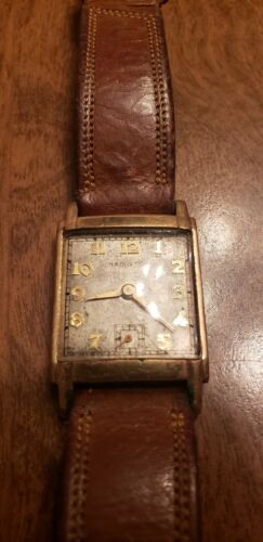 Hamilton tank gold filled watch for parts or repair | WatchCharts ...
