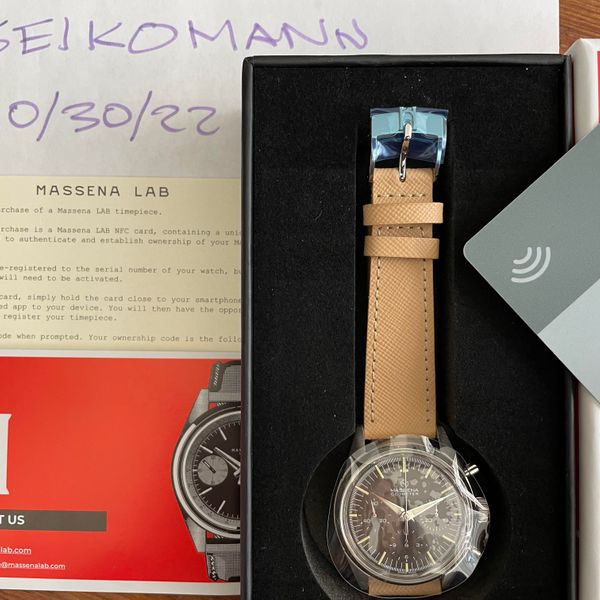 [WTS] Massena Lab Geometer with Box and Paper | WatchCharts