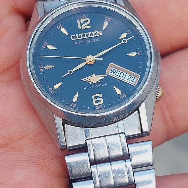 Vintage Citizen Automatic 21 Jewels Nice Dial From Japan | WatchCharts Marketplace