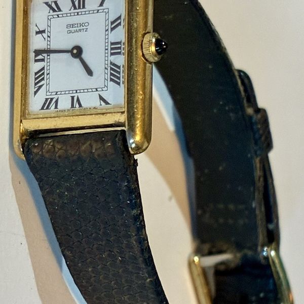Seiko Quartz Ladies Roman Numeral Running Watch 2C20-5019 | WatchCharts ...