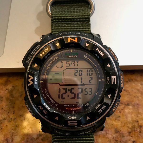 FSOT: Casio ProTrek 2500 PRW-2500-1ER full kit. | WatchCharts