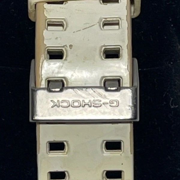 Casio G-Shock Watch Mens 50mm White 5081 GA-100A Analog Digital ...