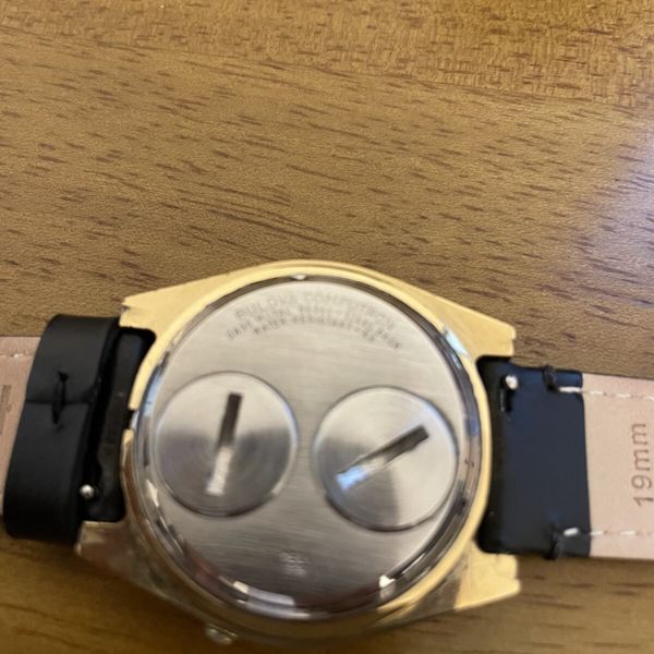 1976 BULOVA COMPUTRON Men's LED watch: NO RESERVE | WatchCharts Marketplace