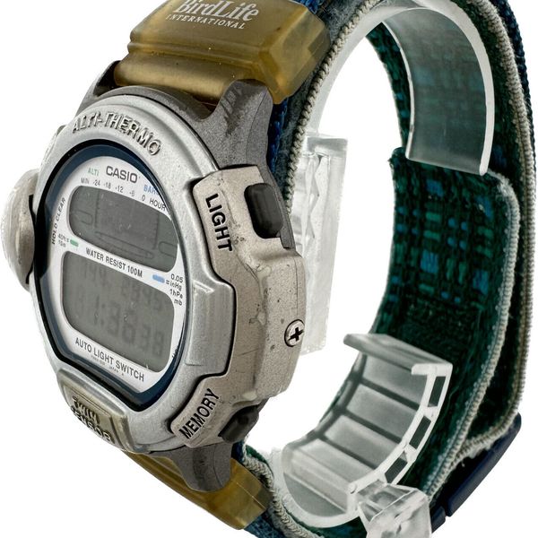 Vintage Casio Bird Life International Men Digital LCD Wristwatch PRL-20 ...