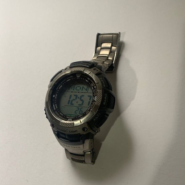 Casio Pro-Trek PRG-80T Titanium 2894 protrek | WatchCharts Marketplace