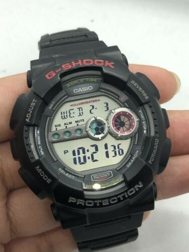 CASIO G-SHOCK PROTECTION 3263-GD-100 Men's Digital Chronograph Watch ...