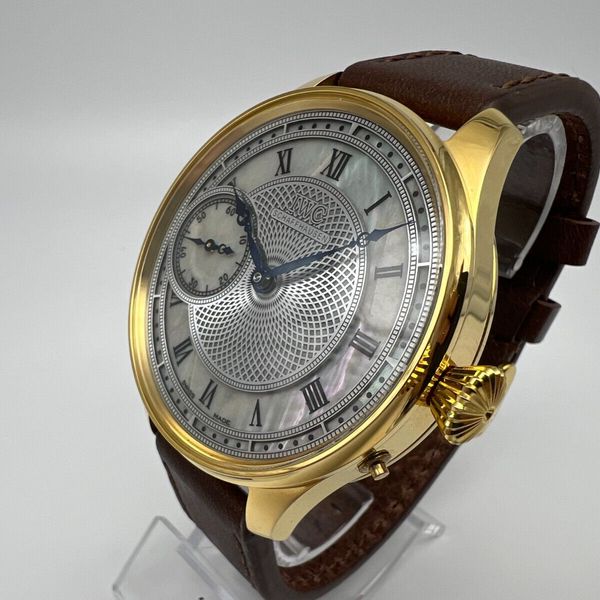 Marriage Pocket watch movement IWC Schaffhausen Skeleton, 48 mm ...