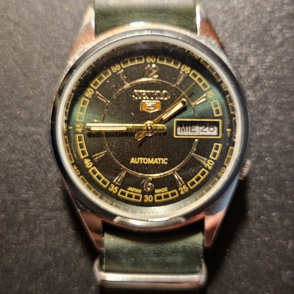 Vintage Seiko 5 Sport Automatic Day/Date Function 2 NATO straps ...