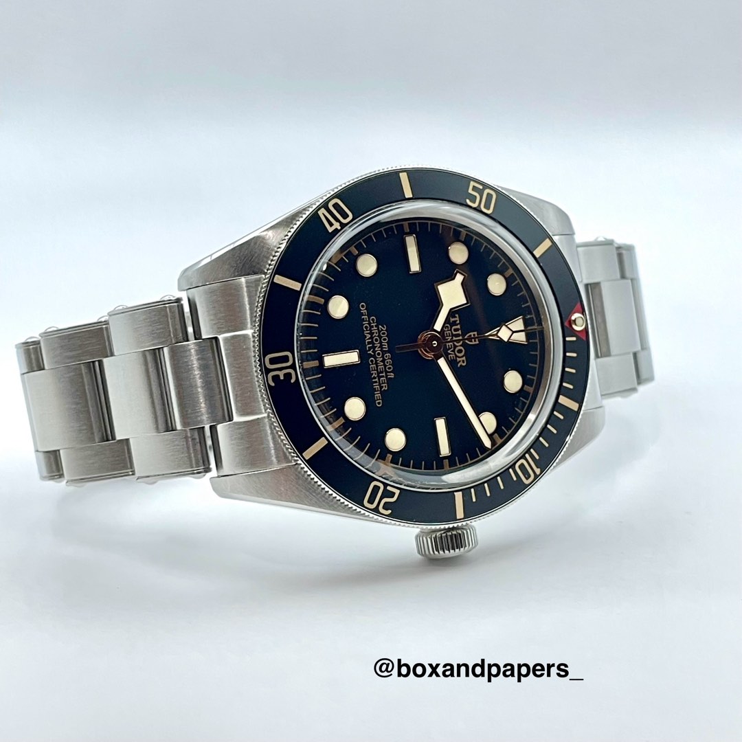 Like New 2022 Tudor Black Bay 58 Fifty Eight Stainless Steel Noir Black ...