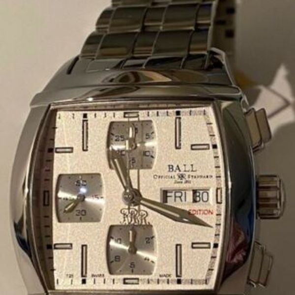 Shopworn Ball Conductor Chronograph CM1068D-SJ-WH Rare Find HUGE ...