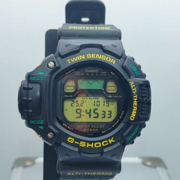 Vintage Casio G Shock DW-6700J-3 SKYFORCE 1 1230 Mod (1995) Men Watch ...