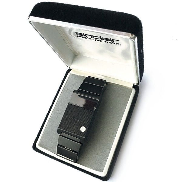 A FINE VINTAGE SINCLAIR BLACK WATCH BOXED (1975) MK2 EDITION ...