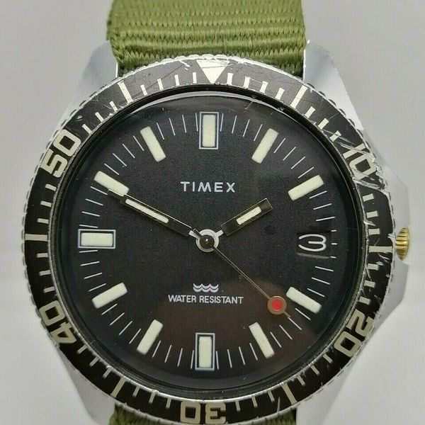 IMPECCABLE , VINTAGE TIMEX DIVER MANUAL WINDING FROM THE 70S ...