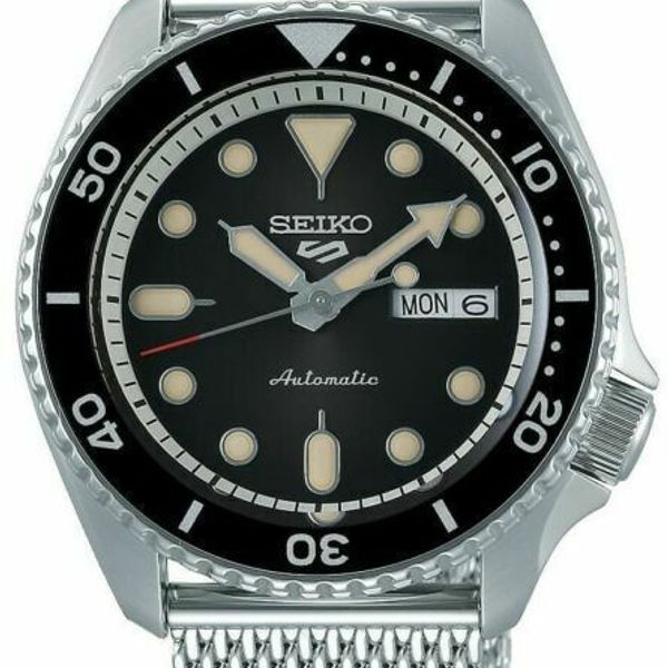 Seiko 5 sports Automatic Black Dial Men's Watch SRPD73K1 | WatchCharts ...