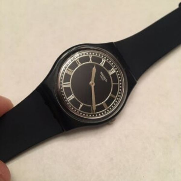 Vintage Swatch Watch With Silver Roman Numerals IV47 | WatchCharts