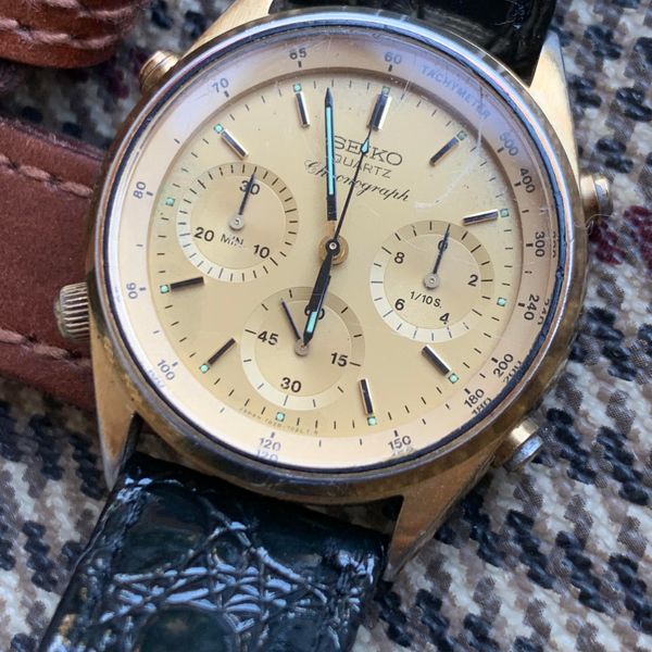 [WTS] Rare Vintage Seiko 7A28-7029 First Quartz Chronograph Original Men’s Watch | WatchCharts ...