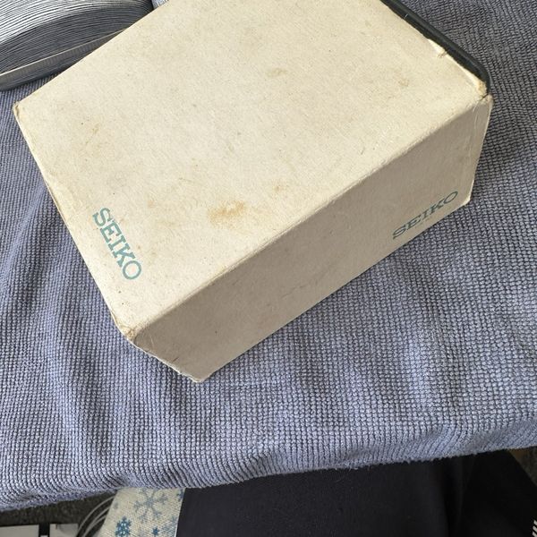 Seiko Vintage box mint condition | WatchCharts Marketplace