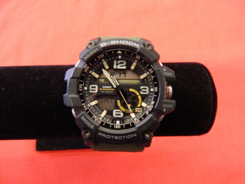 Casio Men's GG1000-1A3 Mudmaster G-SHOCK Quartz Field Watch Olive Drab ...