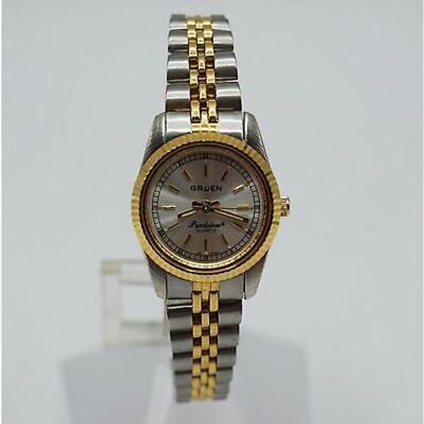 Gruen Ladies Analog Precision Quartz Watch New Battery | WatchCharts ...