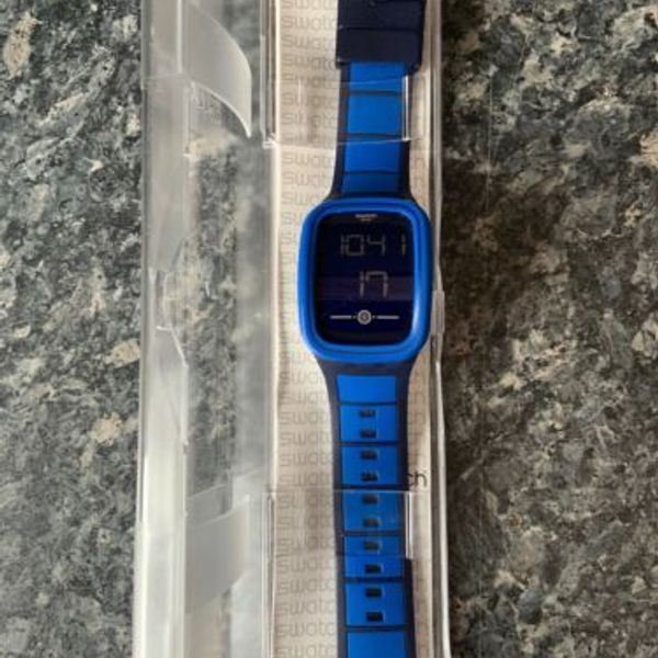 Swatch Touch Zero One Watch SUVT 100 Boxed , New Battery VGC ...