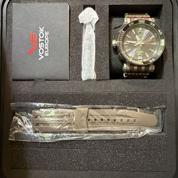 Vostok Europe Energia Titanium Watch (full Kit) Limited Edition #478/ ...