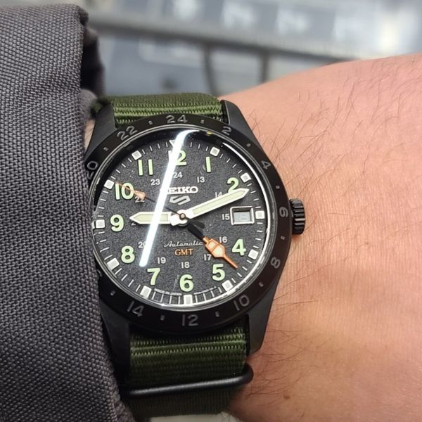 Seiko 5 Sports Men's Black Watch - SSK025 | WatchCharts Marketplace