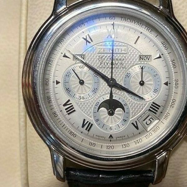 ZENITH CHRONOMASTER GT EL PRIMERO 42MM 03.1240.4001/01.C495 ...