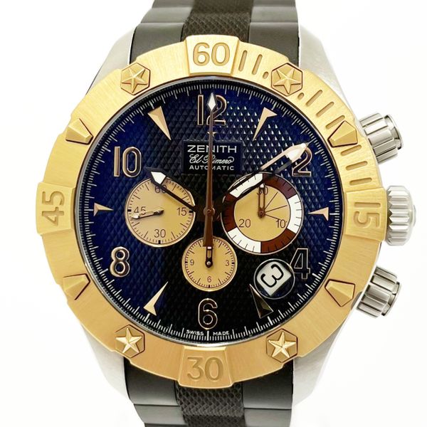 [Used] [With box] ZENITH Zenith 86.0526.4000 Defy Classic Chrono Aero ...