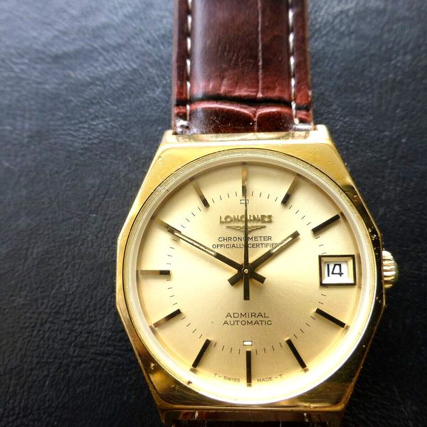 LONGINES ADMIRAL AUTOMATIC CHRONOMETER OFFICIALLY CERTIFIED | WatchCharts Marketplace