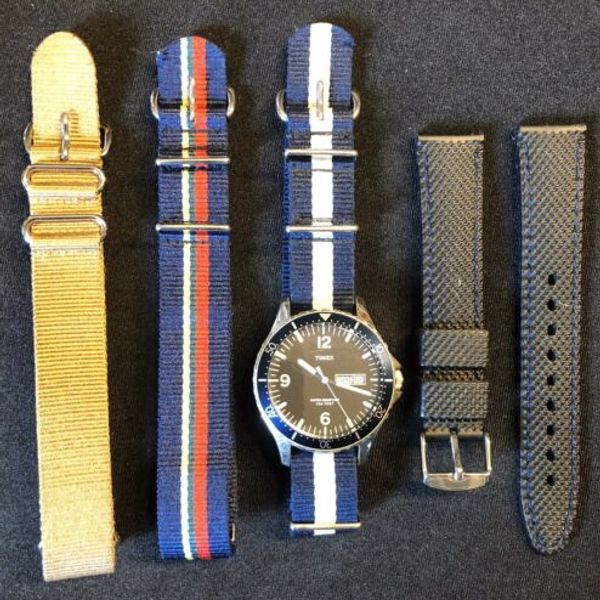Timex & J. Crew Andros Diver Watch And Strap Bundle | WatchCharts ...