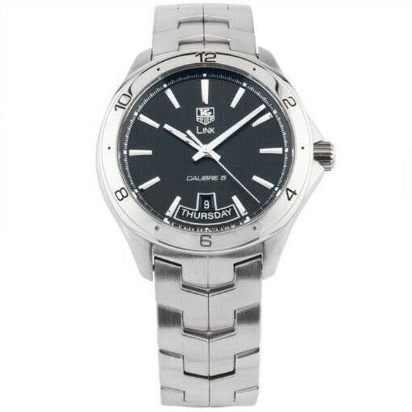 TAG HEUER LINK CALIBRE 5 MENS DAY DATE AUTOMATIC WATCH wat2010.ba0951 ...