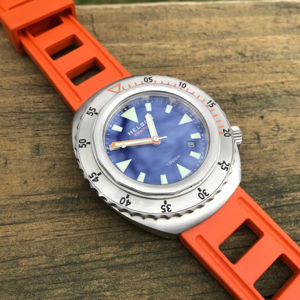 FSOT: Helson Tortuga - Blue Dial - FSOT | WatchCharts Marketplace