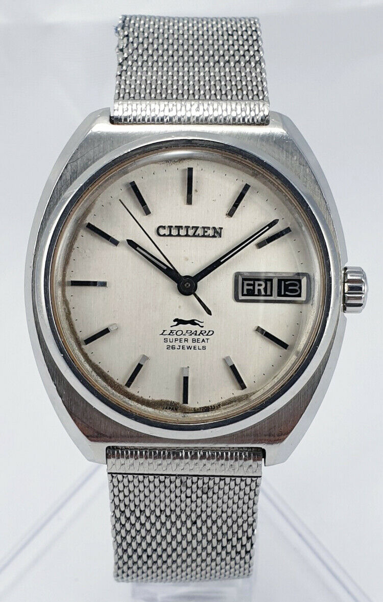 Vintage Citizen Leopard Supper Beat 26 Jewels 4-720407-K Vintage Citizen Leopard Supper Beat 26 Jewels 4-720407-K