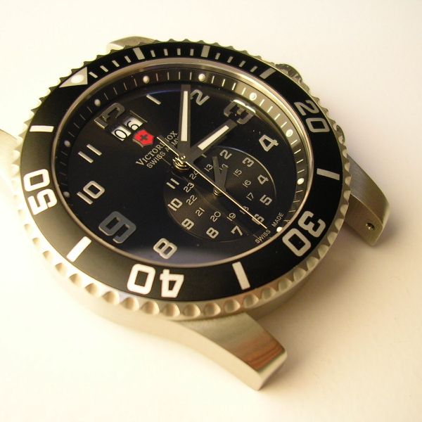 FS Victorinox Swiss Army Dual Time Maverick II Black Dial | WatchCharts ...
