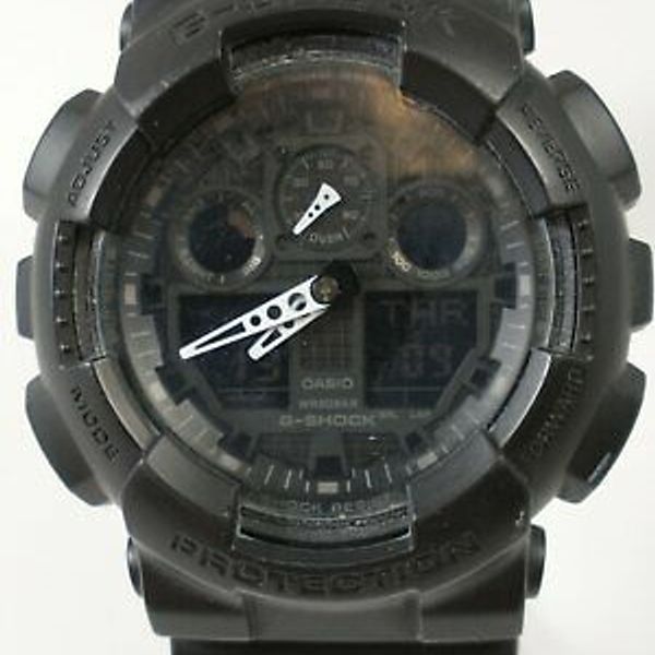 Black Casio G-Shock Digital/Analog Sport Watch | WatchCharts