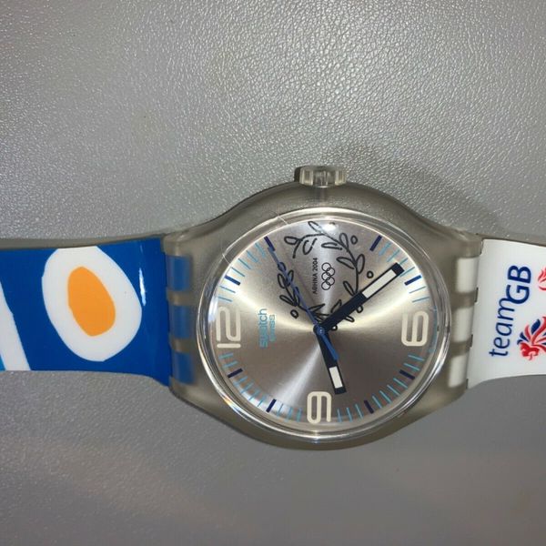 *BNIB* Swatch Athens 2004 Olympic Games Official Team GB Special ...