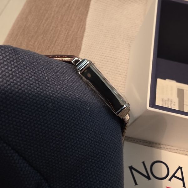 Noah x Timex Moon Phase Watch Brown Leather Strap, Silver Case ...