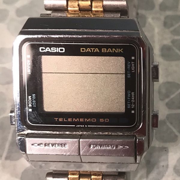 Casio Watch DB-510 Databank Vintage Needs New Battery Fitted ...