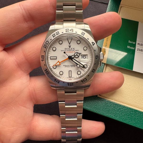 [WTS] Rolex Explorer II Polar ref. 216570 2020 $9000 | WatchCharts ...